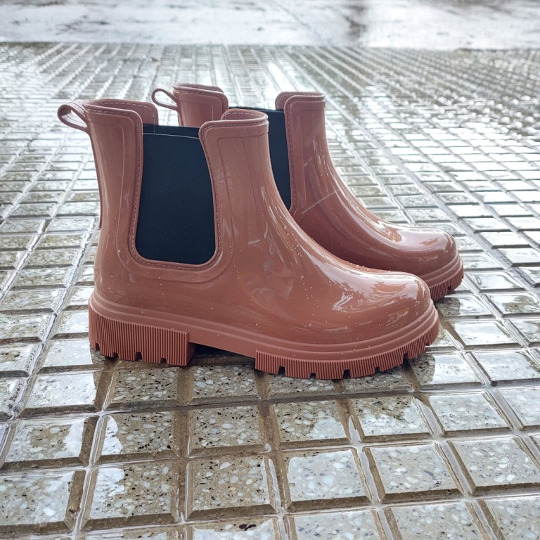 Bota de Lluvia Nebraska Dulce de Leche – Al Pie | La Zapatilleria